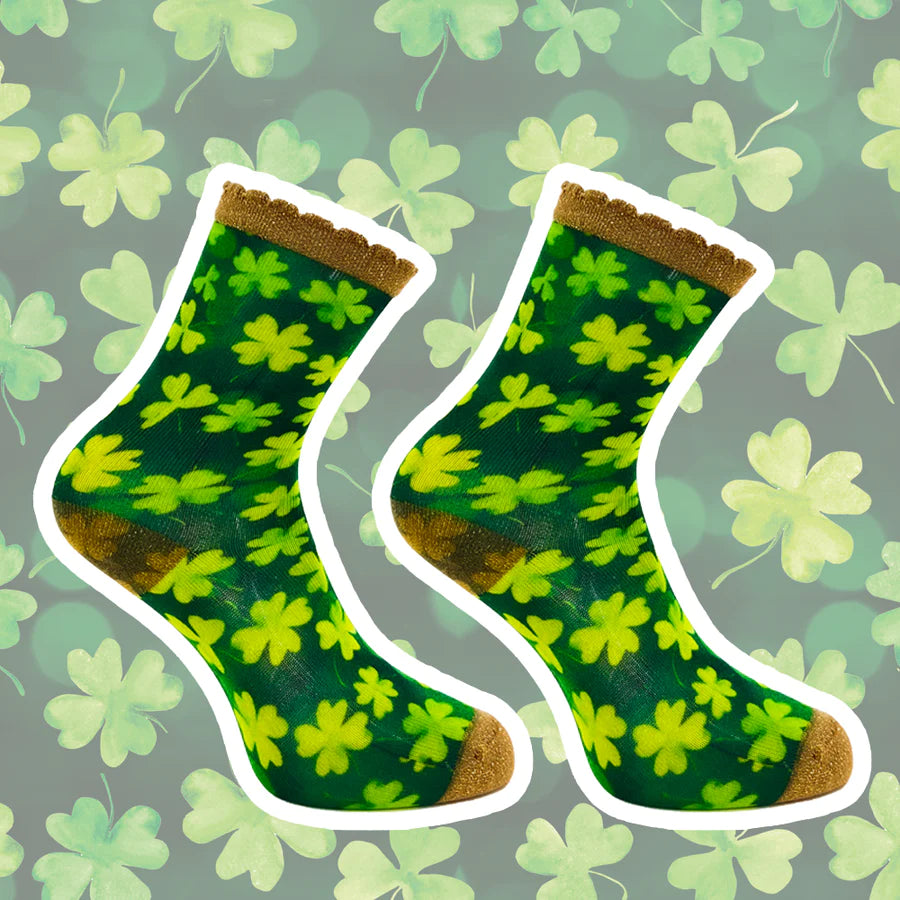 Sock My Feet Damessok Sock My Lucky Clover – Julien Deluxe